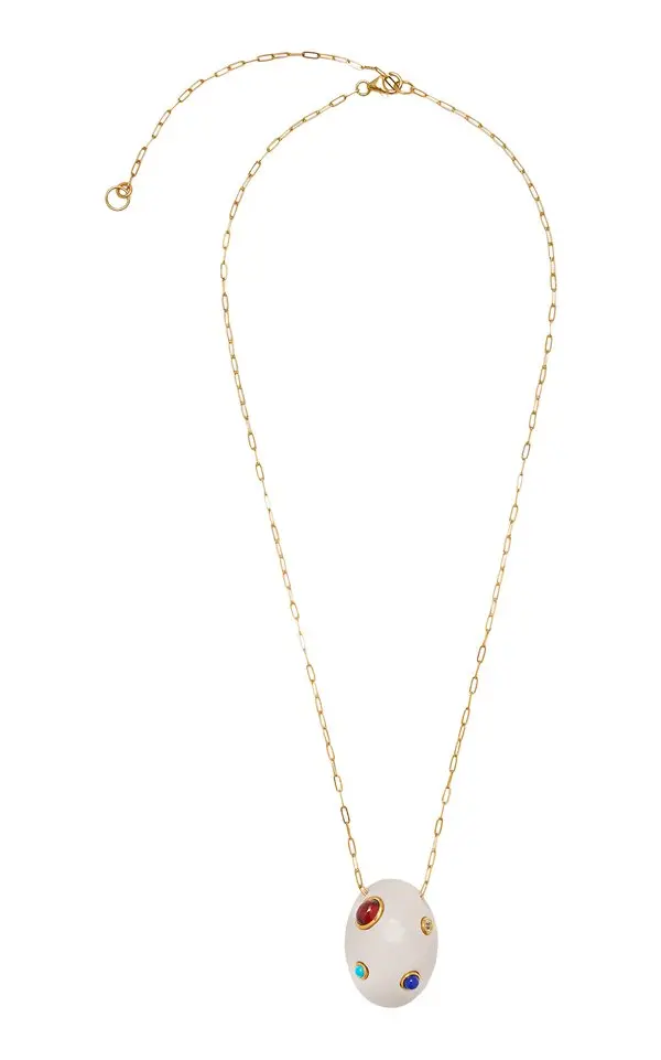 LIZZIE FORTUNATO Caldera Pendant Necklace