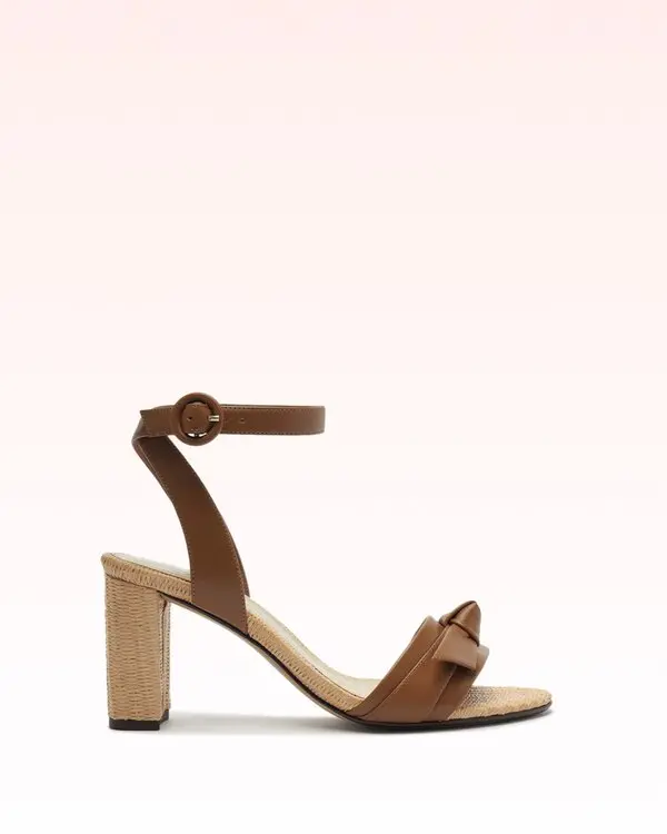 ALEXANDRE BIRMAN Clarita Raffia 75 - Espresso
