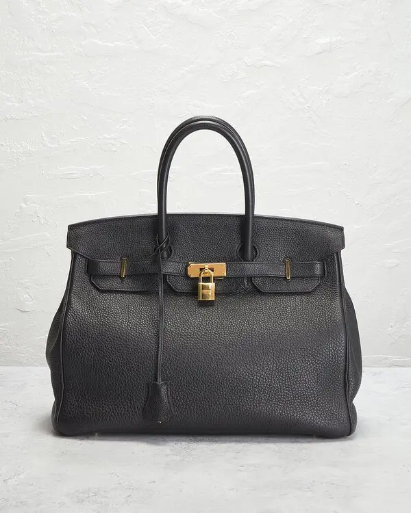 FWRD RENEW Hermes Togo Birkin 35 Handbag