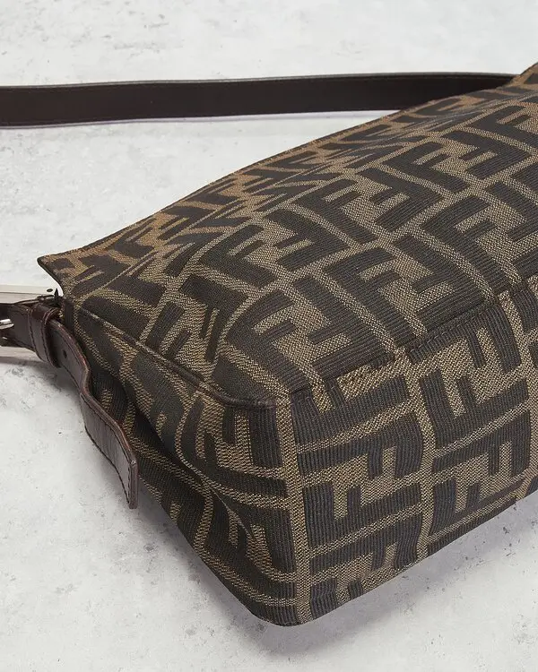 FWRD RENEW Fendi Zucca Shoulder Bag