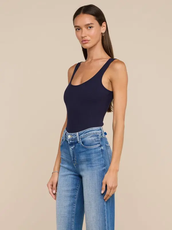 L'Agence Nica Scoopneck Bodysuit