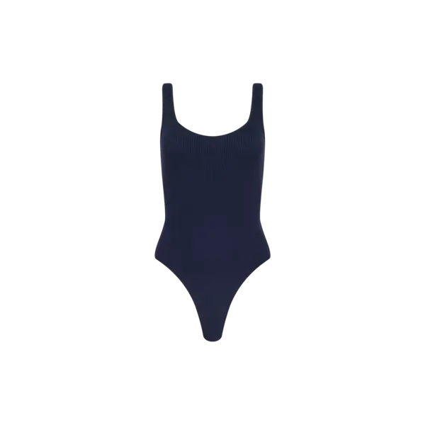 L'Agence Nica Scoopneck Bodysuit - Midnight