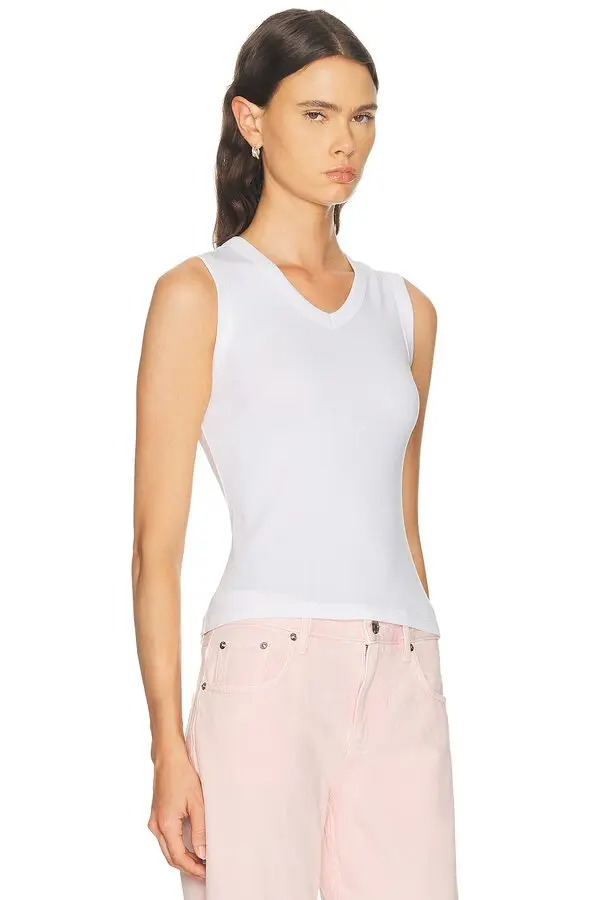 FLORE FLORE Jill Tank Top - White