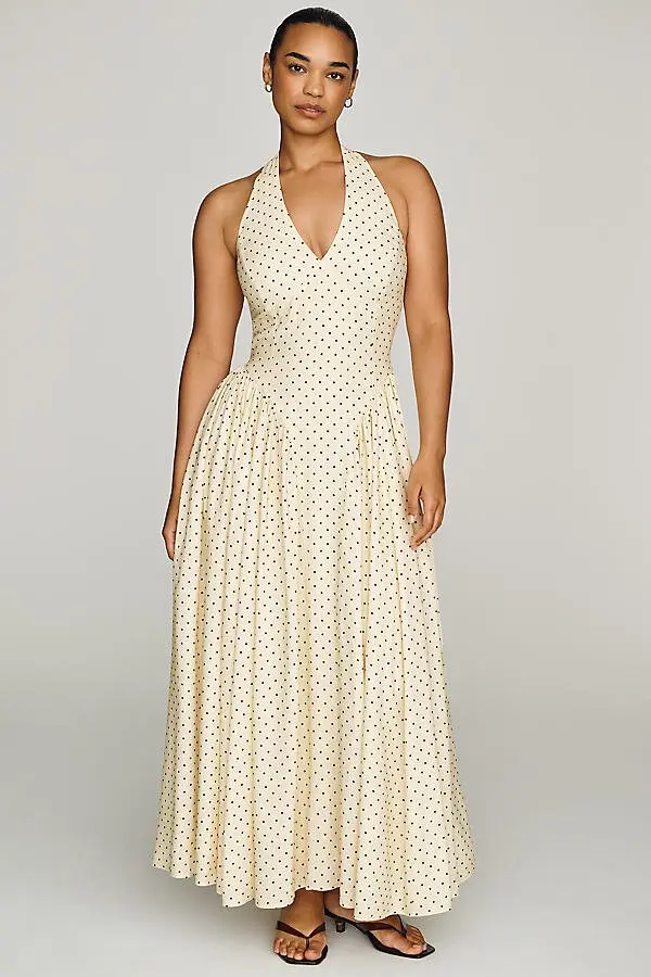 HUTCH V-neck Drop-waist Dress