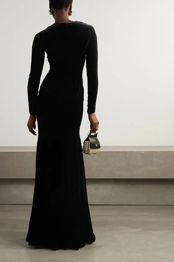 DOLCE&AMP;GABBANA Velvet Gown
