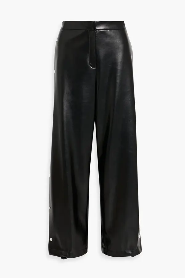 Stella McCartney Snapdetailed Wideleg Pants
