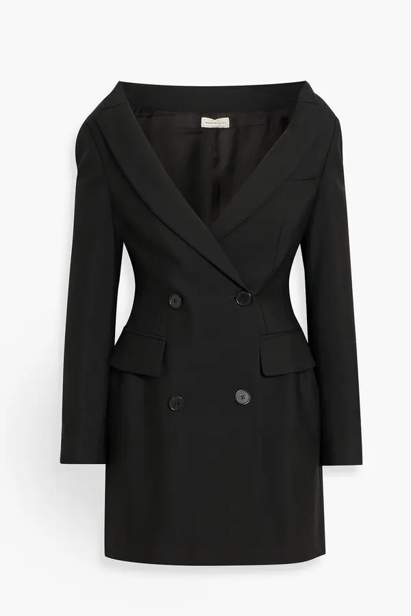 Alexander McQueen Doublebreasted Wool Blazer