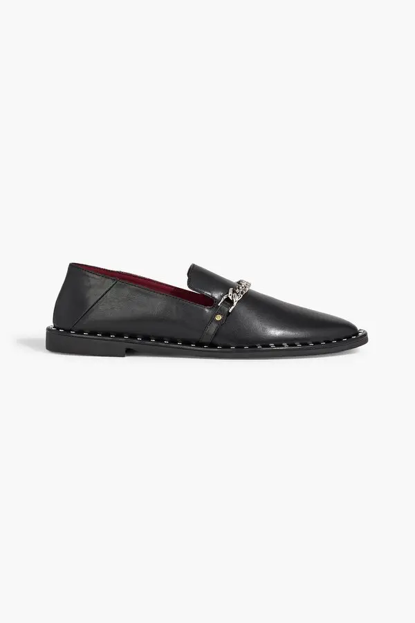 Stella McCartney Falabella Embellished Loafers