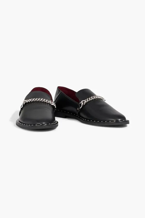 Stella McCartney Falabella Embellished Loafers