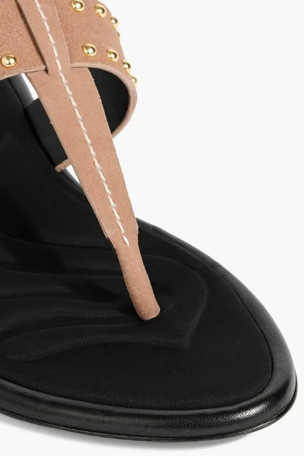 Emilio Pucci Emilia Studded Suede Sandals
