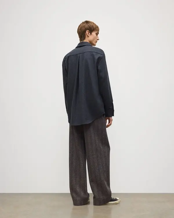 Johnstons Of Elgin Corrie Lean & Abisso Twill Overshirt