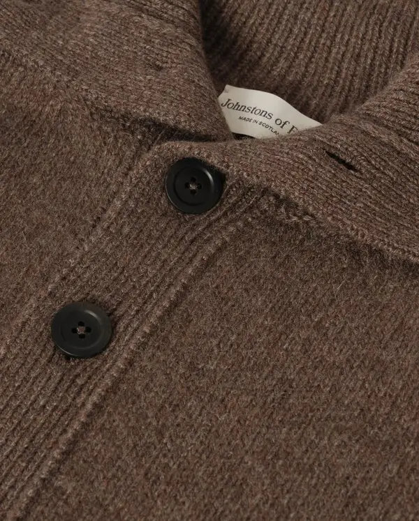 Johnstons Of Elgin Dougla Button Neck Cahmere Jumper