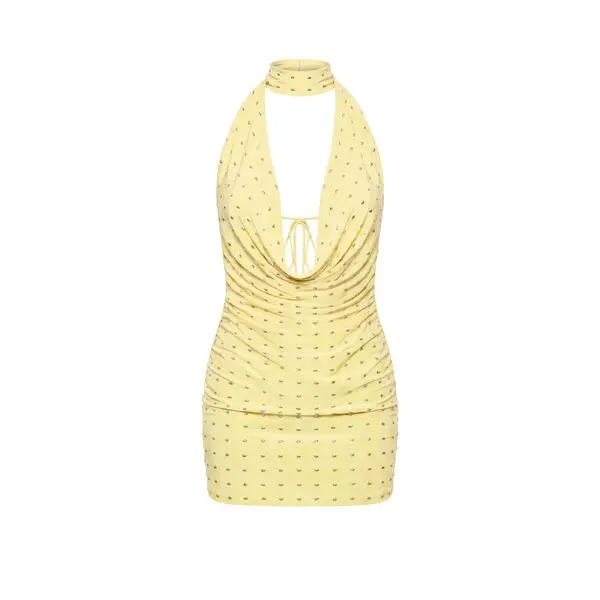KHELA THE LABEL Obsessed With Me Dress - Yellow