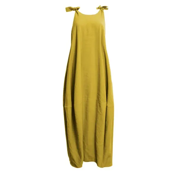 BIANCA POPP Strappy Balloon Dress - Yellow
