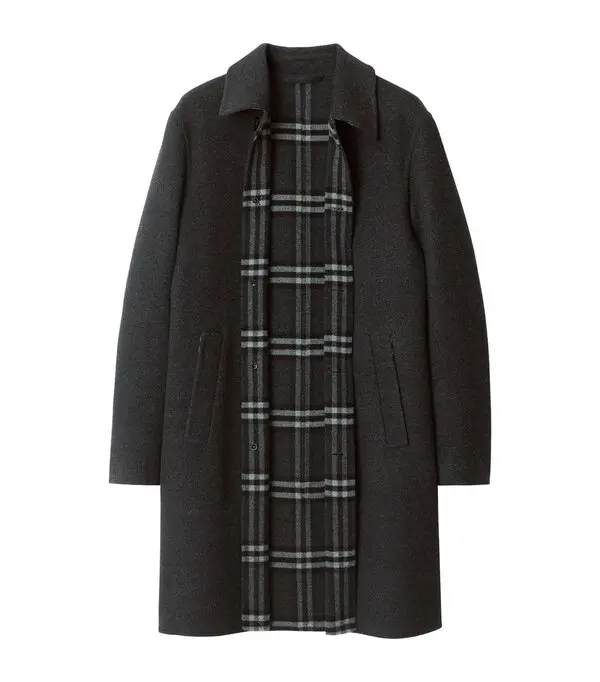 Burberry Wool Mid-length Car Coat