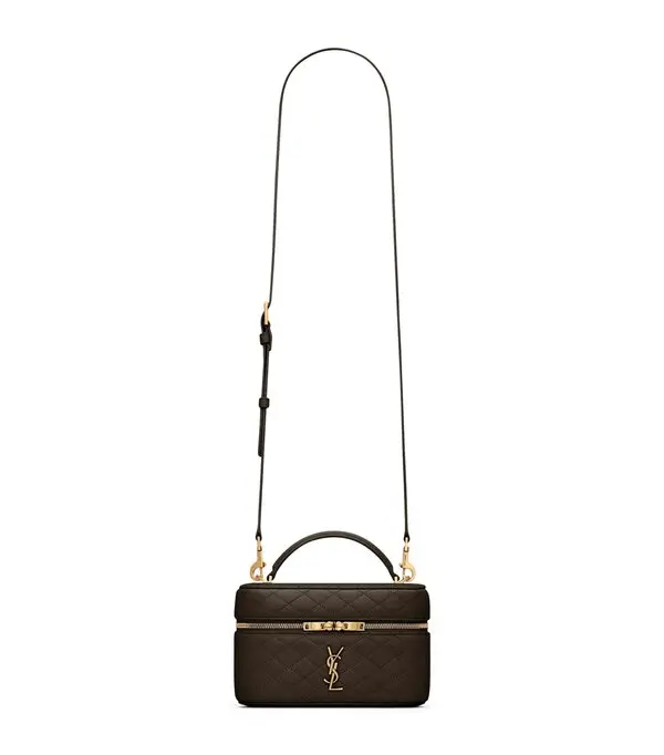 Saint Laurent Lambskin Gaby Top-handle Bag