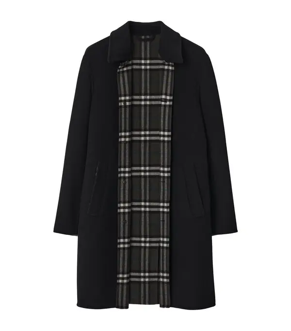 Burberry Wool Mid-length Car Coat