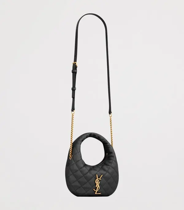 Saint Laurent Mini Calfskin Icarino Top-handle Bag