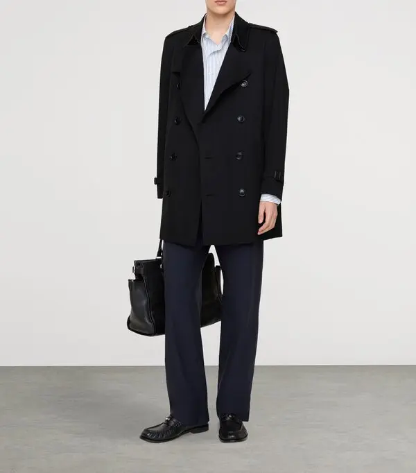 Burberry Short Kensington Trench Coat