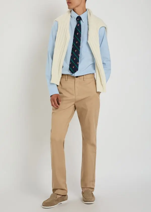 Gant Straight-leg Stretch-cotton Chinos