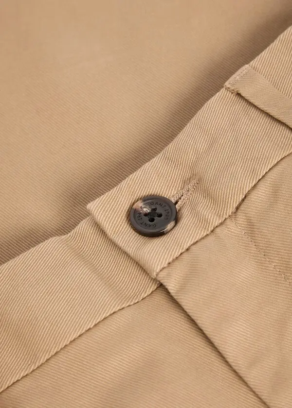 Gant Straight-leg Stretch-cotton Chinos