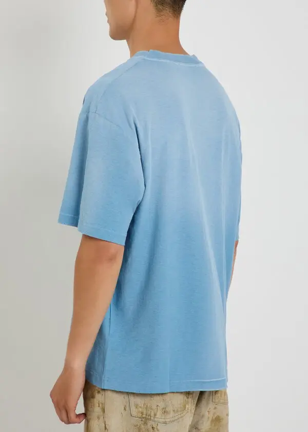 Acne Studios Logo-print Cotton-blend T-shirt