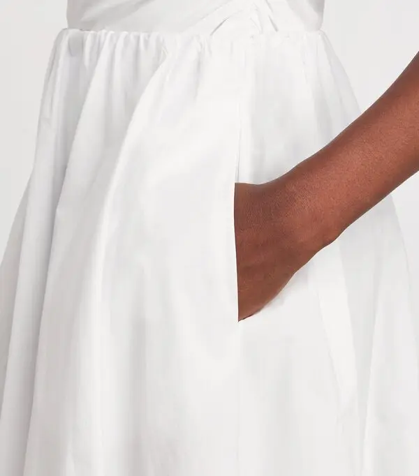 Staud Stretch-cotton Milano Maxi Skirt
