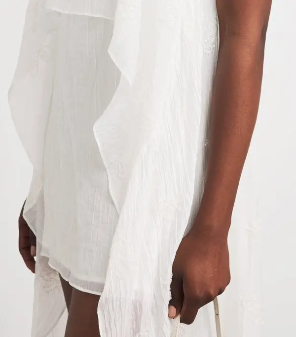 Staud Embellished Valencia Mini Dress