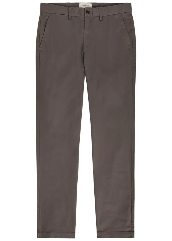 Gant Straight-leg Stretch-cotton Chinos