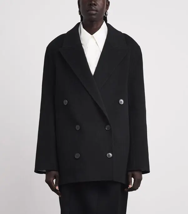 Camilla And Marc Wool-blend Scarf-neck Memoria Coat