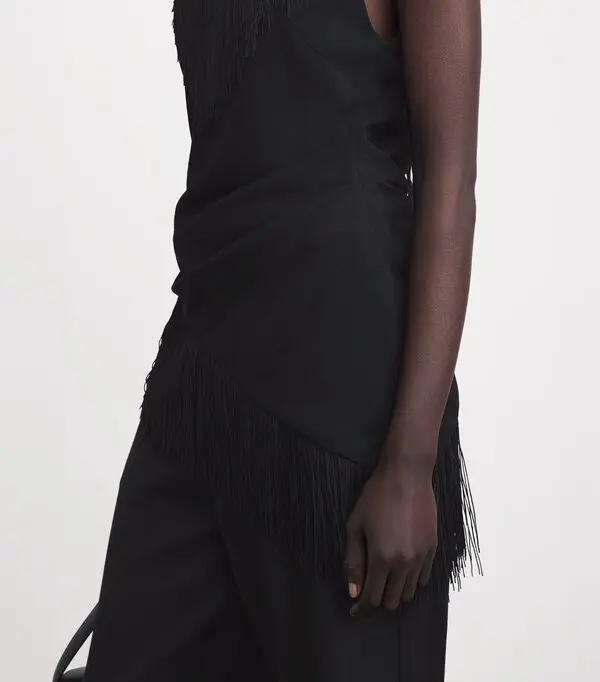 Camilla And Marc Fringed Asymmetric Dune Top