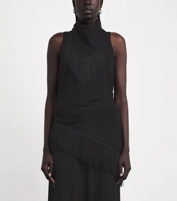 Camilla And Marc Fringed Asymmetric Dune Top
