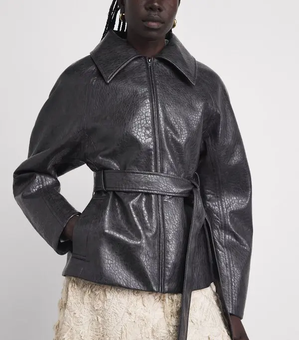 Camilla And Marc Oreno Cropped Belted Jacket