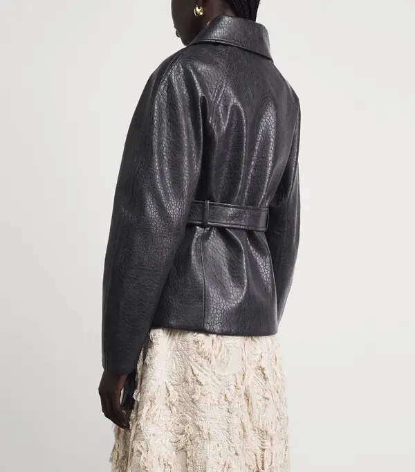 Camilla And Marc Oreno Cropped Belted Jacket