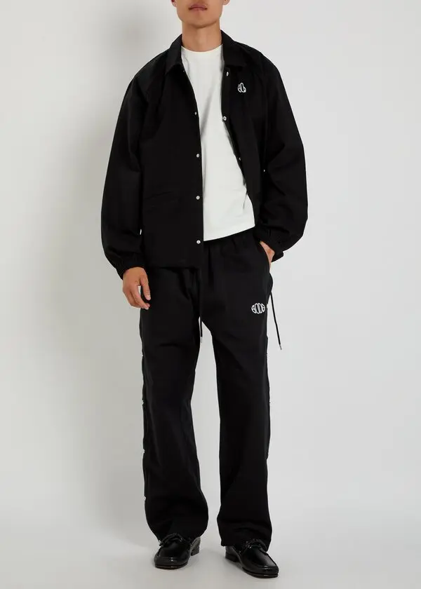 BODE Tear-away Straight-leg Twill Track Pants