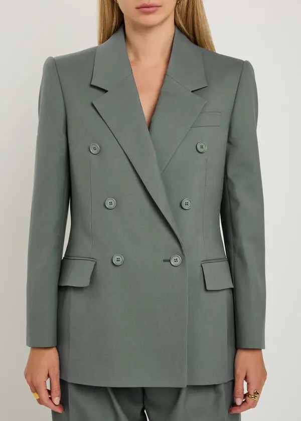 Chloé Double-breasted Wool Blazer