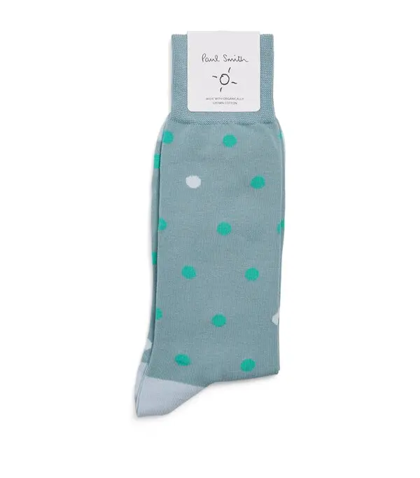 Paul Smith Polka-dot Socks - Green