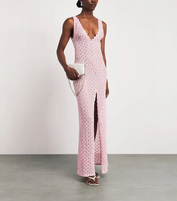 Missoni Metallic Kaftan Maxi Dress