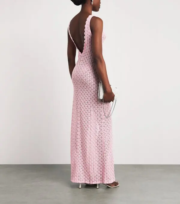 Missoni Metallic Kaftan Maxi Dress