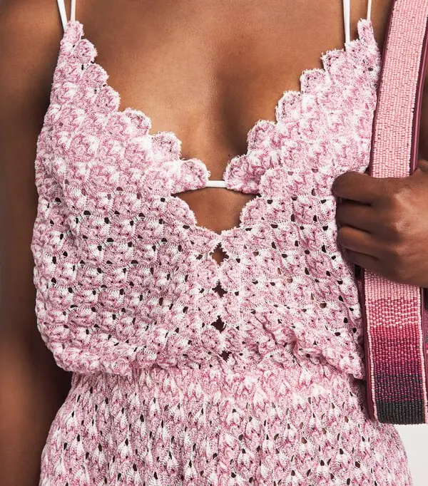 Missoni Metallic V-neck Jumpsuit