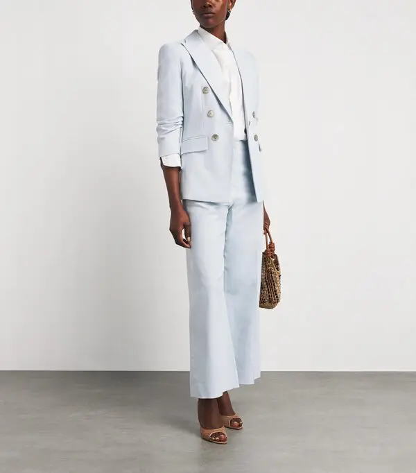 Veronica Beard Cassidee Wide-leg Trousers