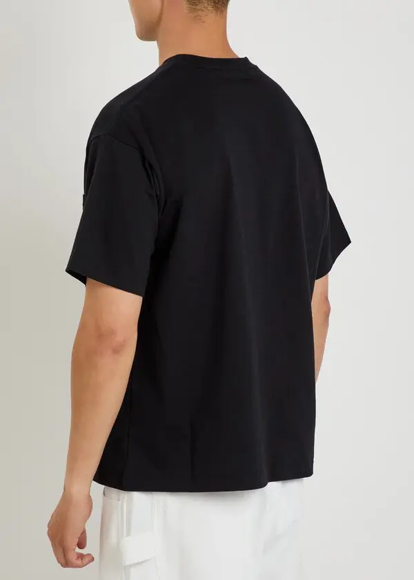 BODE Bullion Card Appliquéd Cotton T-shirt