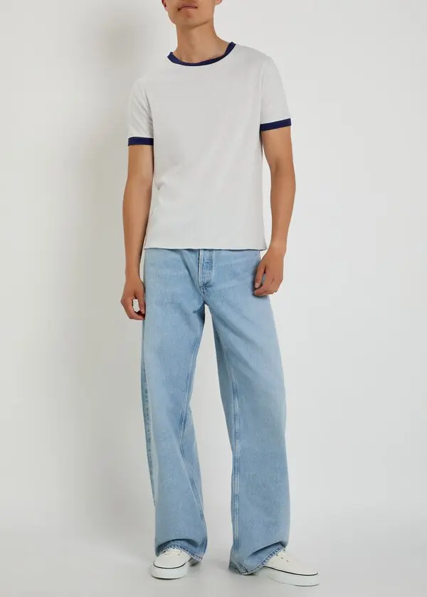 AGOLDE Afton Relaxed Straight-leg Jeans