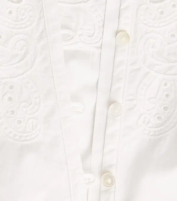 Veronica Beard Cotton Suniva Blouse