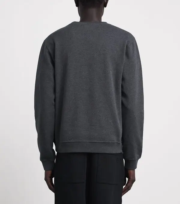 Harrods Cotton Jersey Logo Sweatshirt