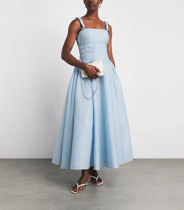 Rachel Gilbert Sophie Jacquard Maxi Dress