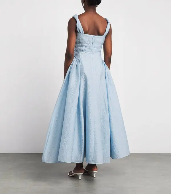 Rachel Gilbert Sophie Jacquard Maxi Dress