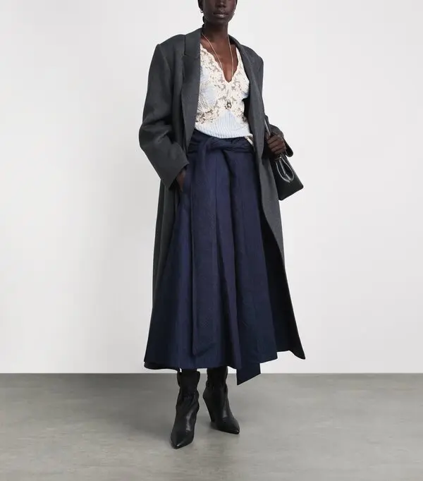 Gabriela Hearst Denim Zivan Maxi Skirt