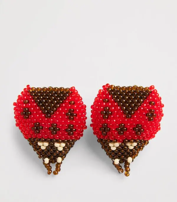 KONGES SLOJD Beaded Ladybug Hair Clips