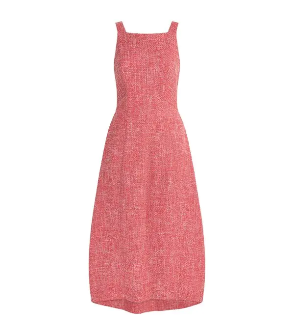 Camilla And Marc Tweed Midi Dress - Red